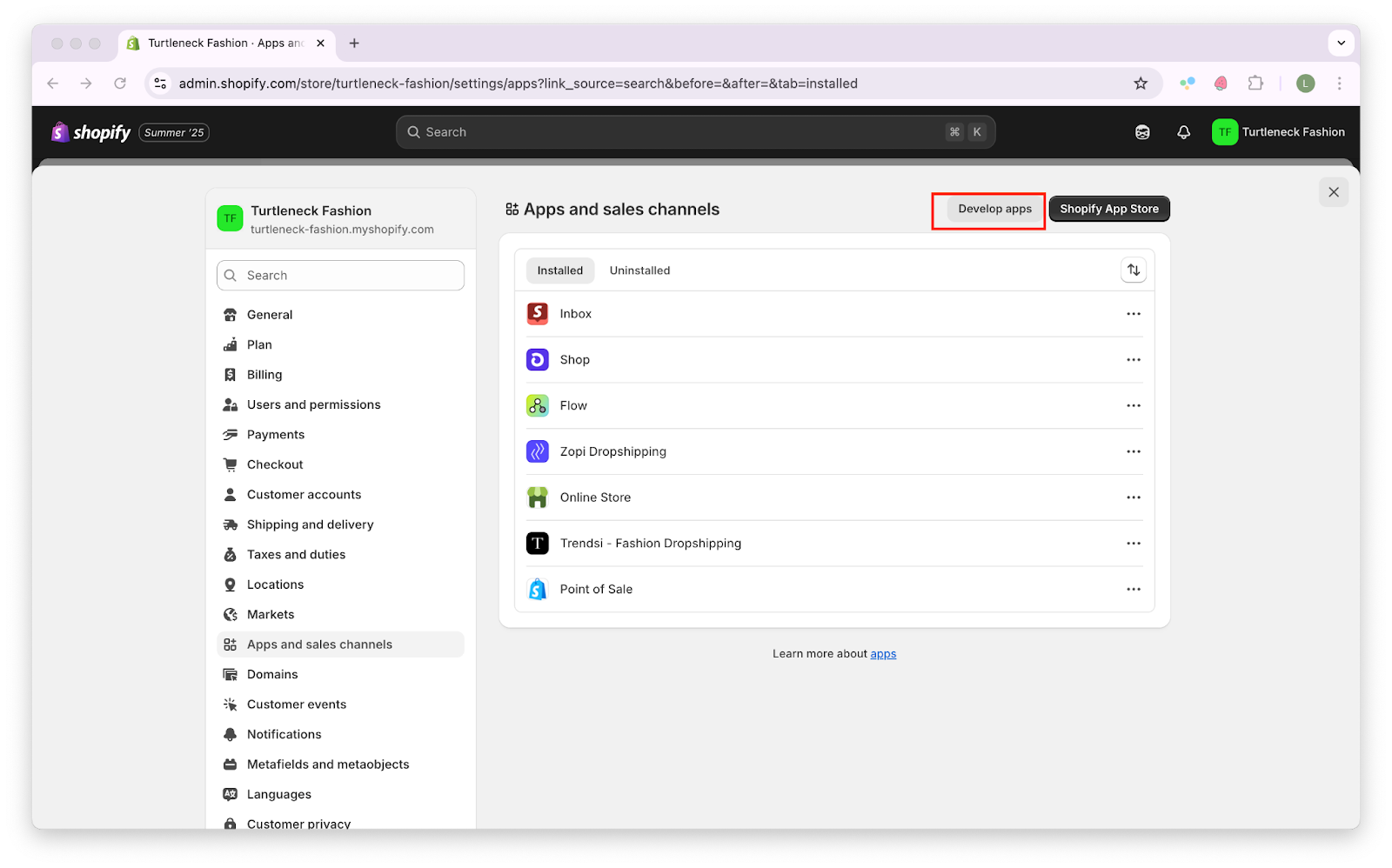 Connecting Shopify to The Folklore – The Folklore